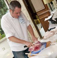 Chef Phil Vickery cooks British turkey - Farmers Weekly