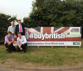 NFU and NPA launch buy British banner campaign - Farmers Weekly
