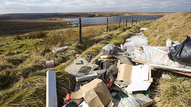 Powers to seize fly-tipping vehicles announced - Farmers Weekly