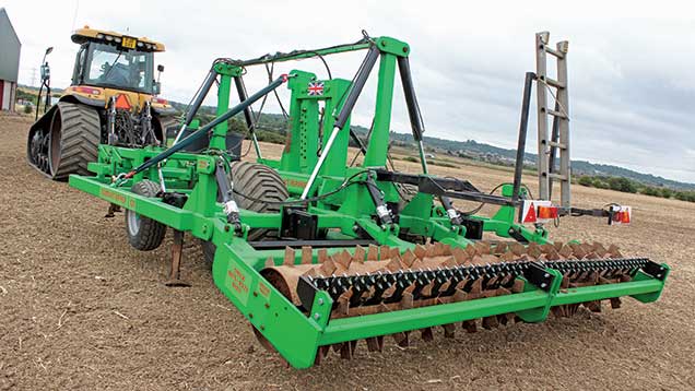 Farmer invents 'Rampant Ripper' monster trailed subsoiler - Farmers Weekly
