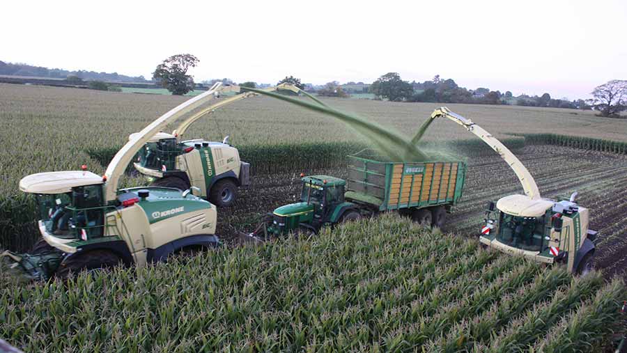 Krone shows latest forage harvesters - Farmers Weekly