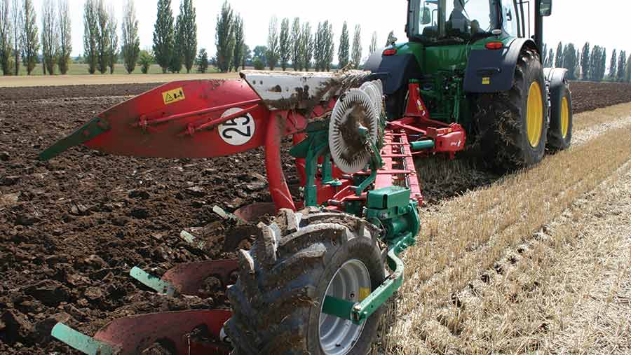 Kverneland goes high-tech with latest plough - Farmers Weekly