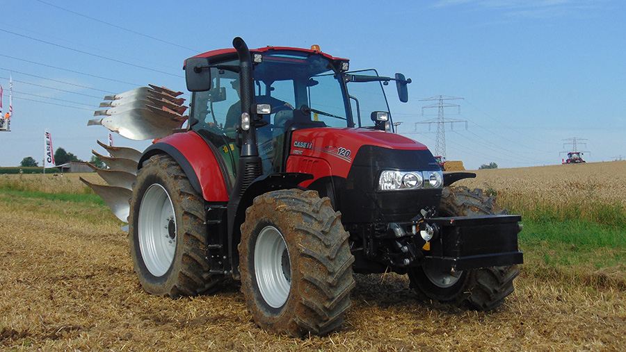 Case IH launches 100-120hp Luxxum tractor range - Farmers Weekly