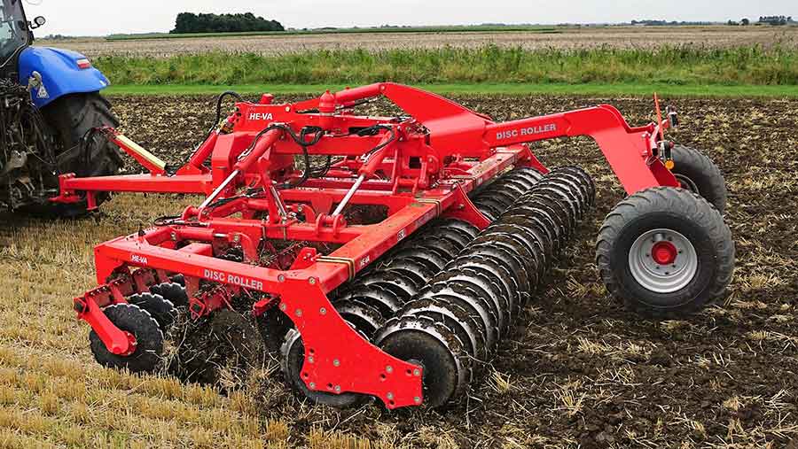 He-Va Disc Rollers promise more even ground consolidation - Farmers Weekly