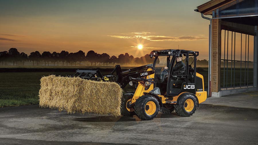 JCB 403 Agri mini wheeled loader targets pig and poultry units ...