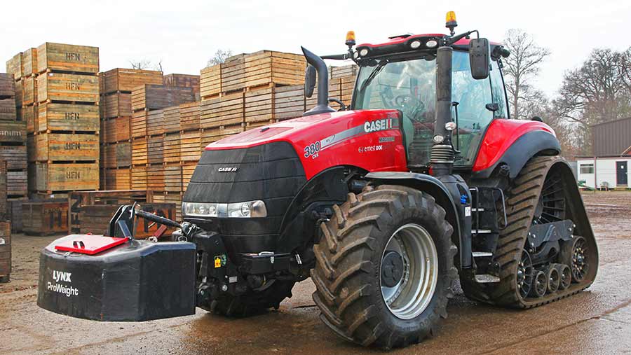 Driver's view: Case Rowtrac reduces soil compaction in Suffolk ...