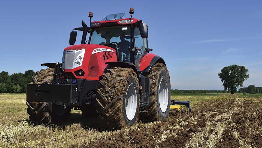 X8 VT Drive takes McCormick into 300hp division - Farmers Weekly
