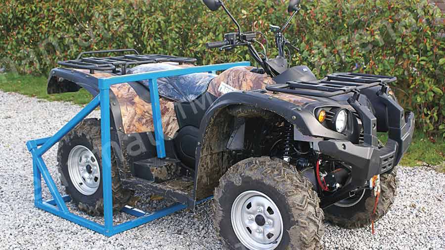 Security kit to protect your quad bike from thieves - Farmers Weekly