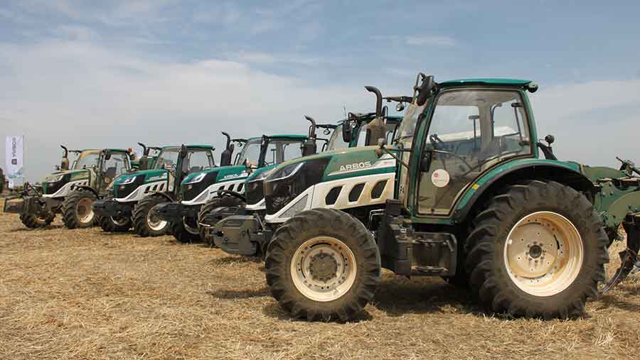 Arbos reveals plans for UK tractor market - Farmers Weekly