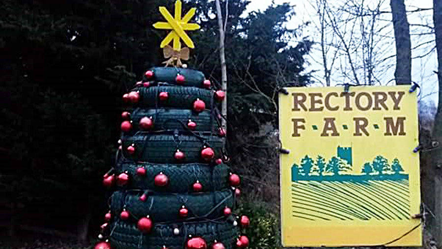 Bah humbug! Farm’s creative Christmas tree shunned by local - Farmers ...