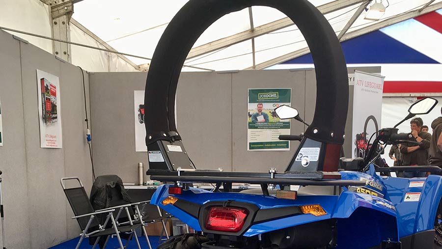 ATV Lifeguard improves quad bike safety - Farmers Weekly