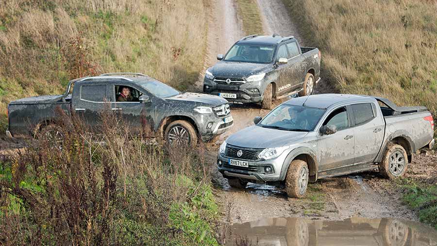 Video: Three-way farm pickup showdown - Farmers Weekly