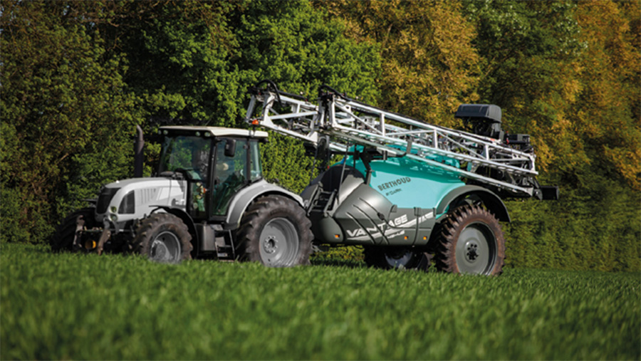 Berthoud Vantage – a premium-specification trailed sprayer - Farmers Weekly