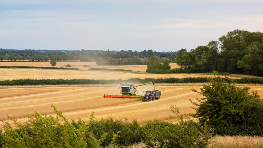 Photo of the Week: New combine cuts early winter barley - Farmers Weekly