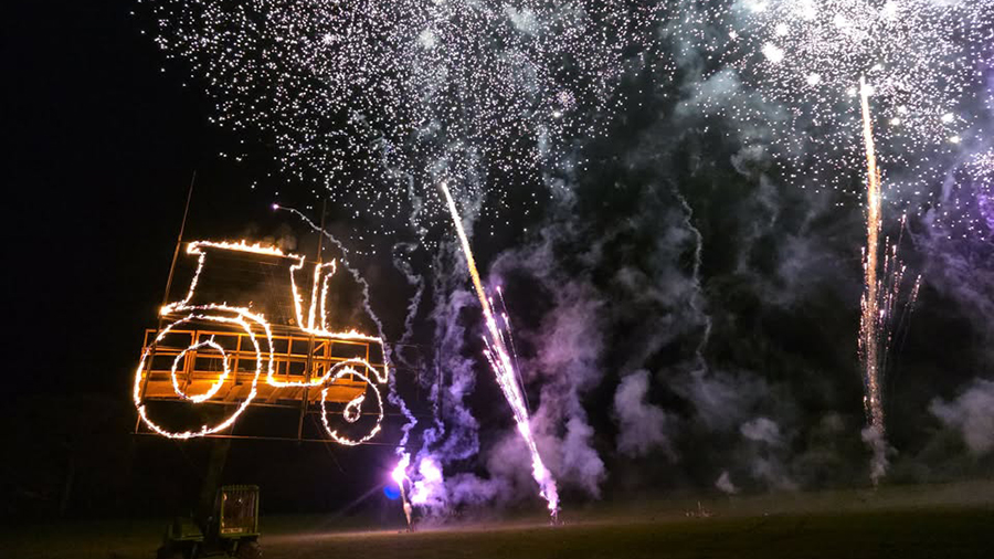 Photo of the Week: When farmers do fireworks - Farmers Weekly
