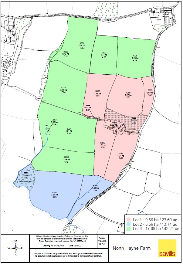 North Hayne Farm - Lot 3, Shillingford, Tiverton, Devon, EX16 9BJ ...