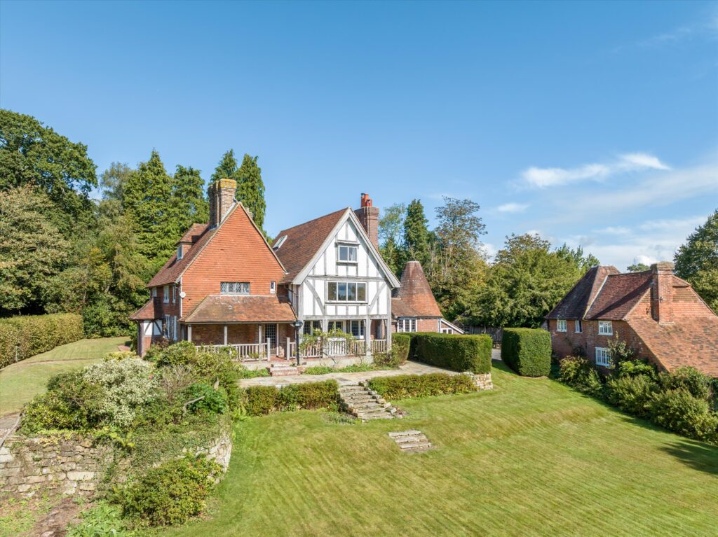 Grade II listed family home with extensive outbuildings and 120 acres ...