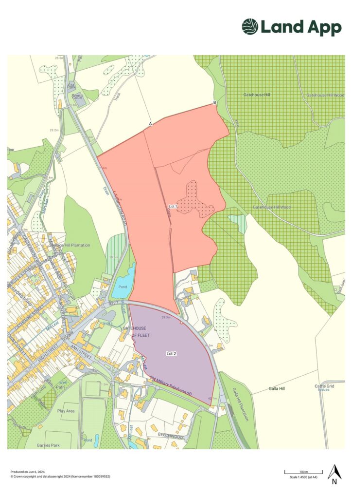 Lot 1 - Land At Gatehouse Of Fleet, Gatehouse of Fleet, Castle Douglas ...