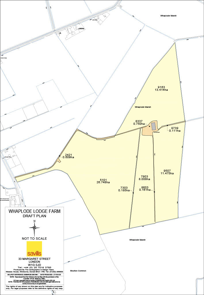 Whaplode Lodge Farm, Spalding Marsh, Spalding, Lincolnshire, PE12 6HF ...